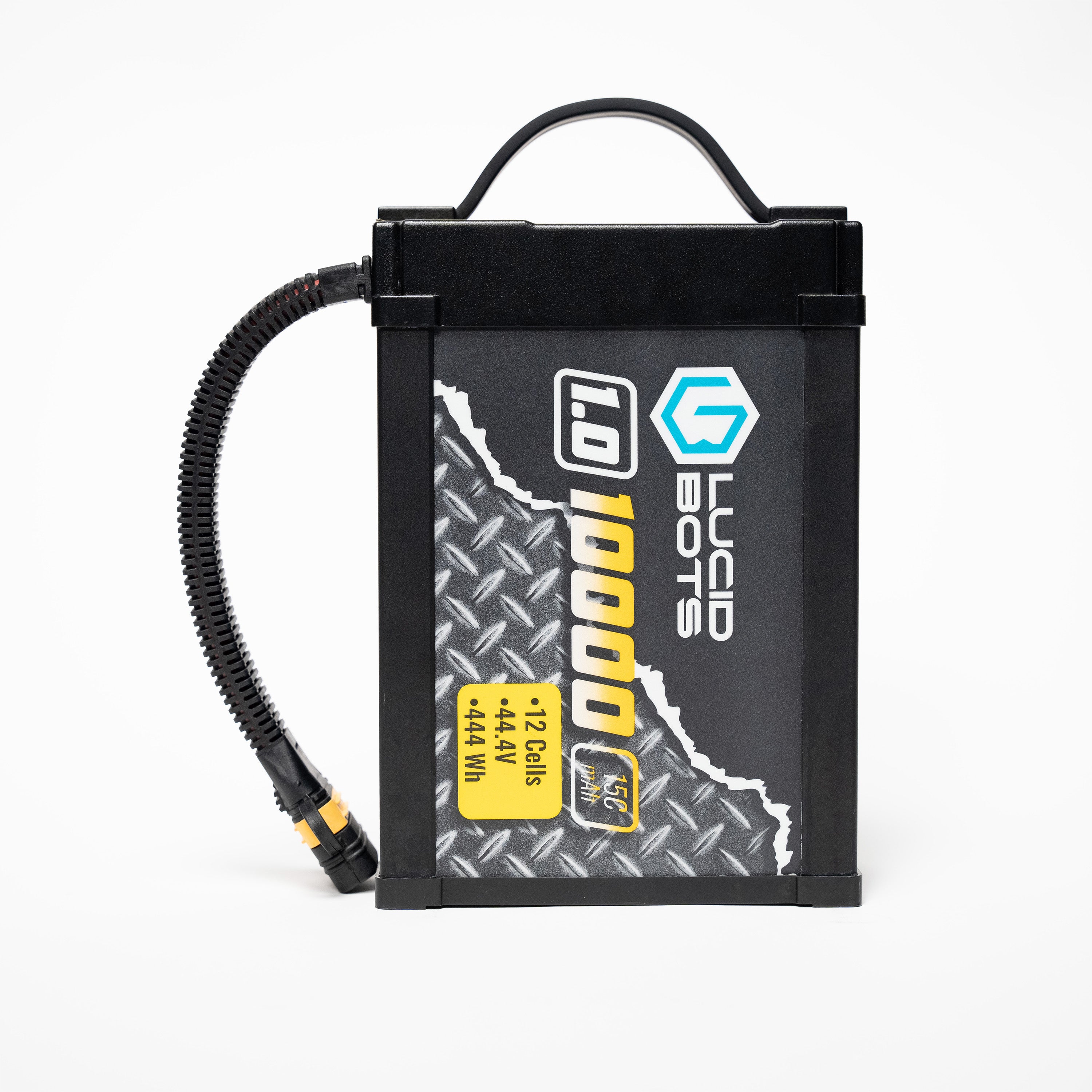 Tattu Plus 1.0 Compact Version 10000mAh 44.4V 15C 12S1P Lipo Smart Bat ...